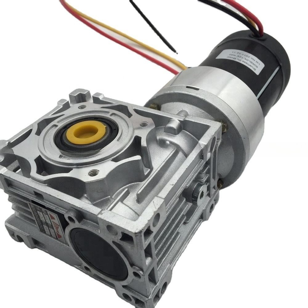 NMRV040.80BL Brushless DC Gear Motors Used For Industrial Conveyor ...